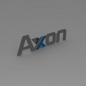 Axon Logo 3D Model - FlatPyramid