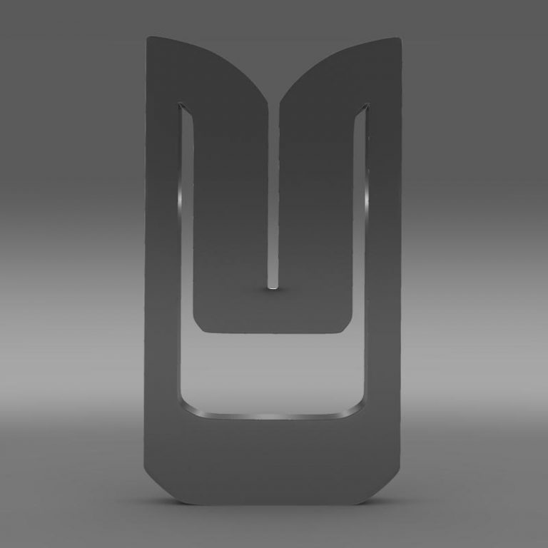 AZLK Logo 3D Model - FlatPyramid