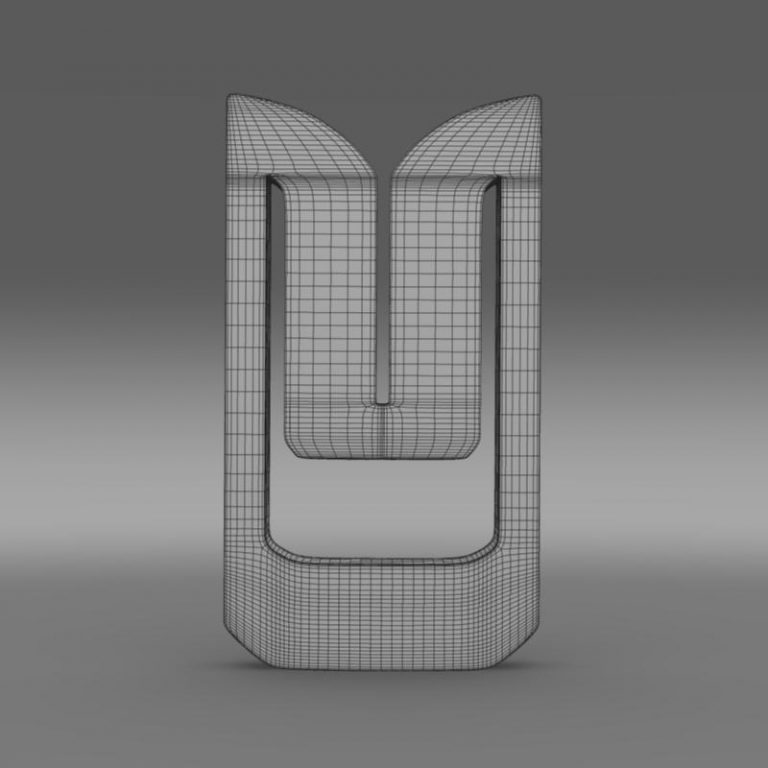 AZLK Logo 3D Model - FlatPyramid