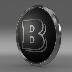 Brabus Logo 3D Model - FlatPyramid