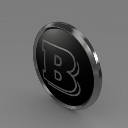 Brabus Logo 3D Model - FlatPyramid