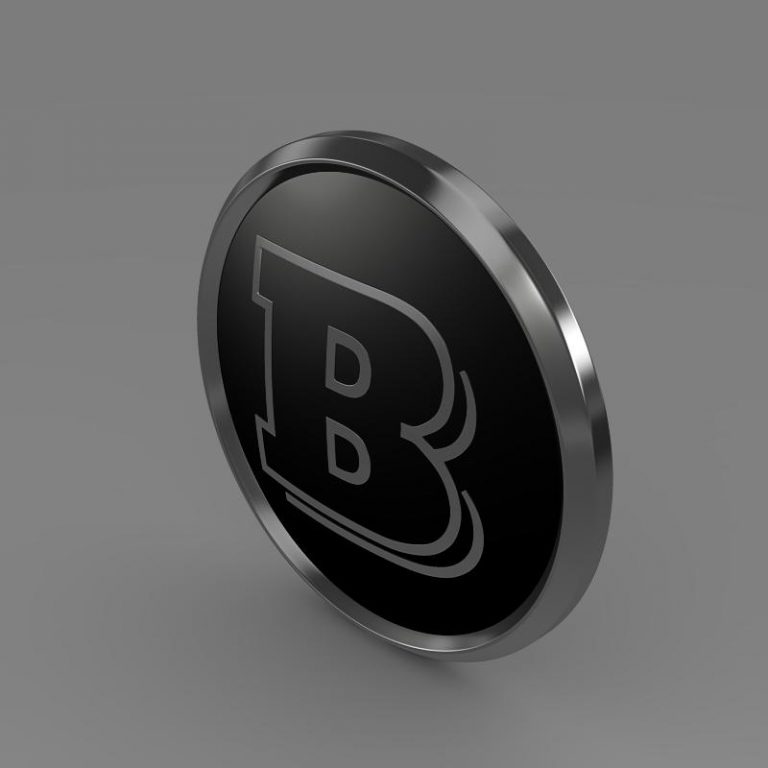 Brabus Logo 3D Model - FlatPyramid