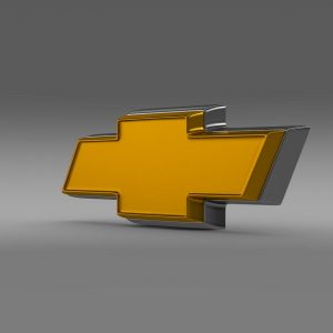 Chevrolet Logo 3D Model - FlatPyramid