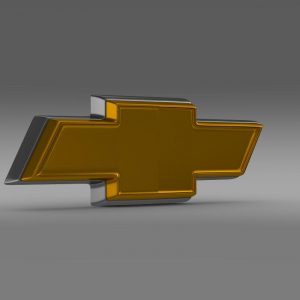 Chevrolet Logo 3D Model - FlatPyramid