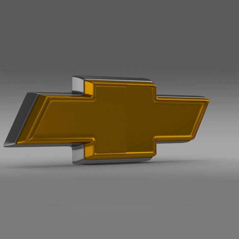 Chevrolet Logo 3D Model - FlatPyramid