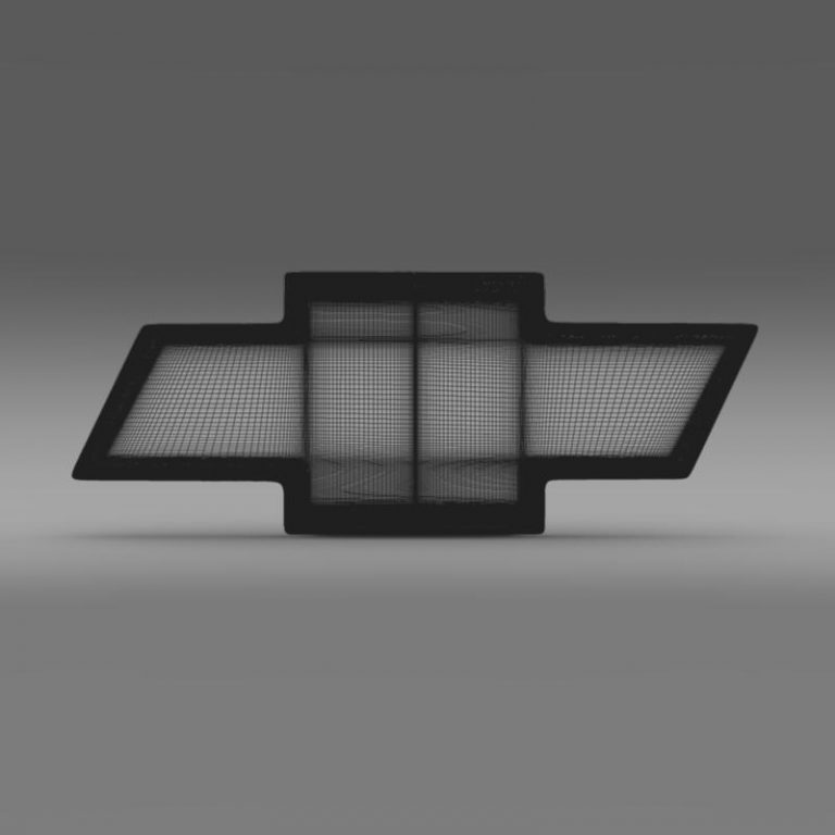 Chevrolet Logo 3D Model - FlatPyramid