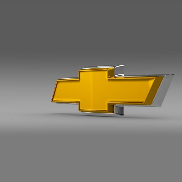 Chevrolet new logo 3D Model - FlatPyramid