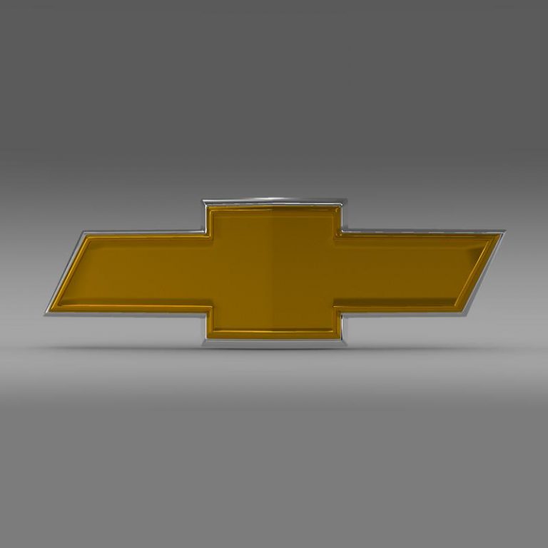 Chevrolet new logo 3D Model - FlatPyramid