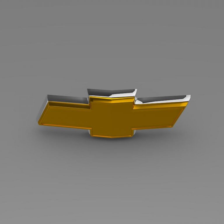 Chevrolet new logo 3D Model - FlatPyramid
