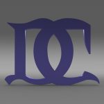 Darracq Logo 3D Model - FlatPyramid