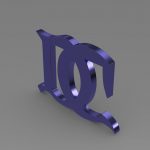 Darracq Logo 3D Model - FlatPyramid
