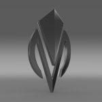 Dimora Logo 3D Model - FlatPyramid