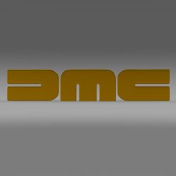 DMC Logo 3D Model - FlatPyramid