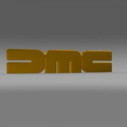 DMC Logo 3D Model - FlatPyramid