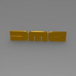 DMC Logo 3D Model - FlatPyramid