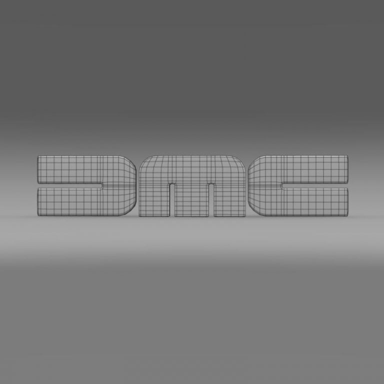 DMC Logo 3D Model - FlatPyramid