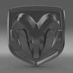 Dodge Logo 3D Model - FlatPyramid