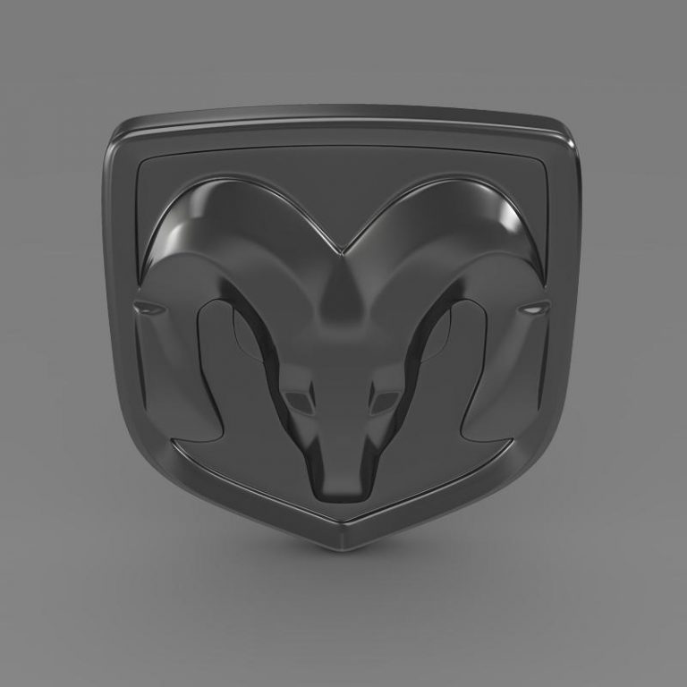 Dodge Logo 3D Model - FlatPyramid