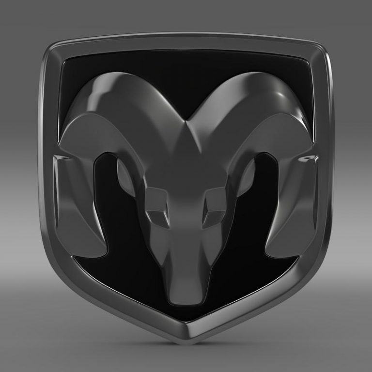Dodge new Logo 3D Model - FlatPyramid
