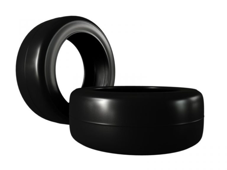 Drift Racing Tire 3D Model - FlatPyramid