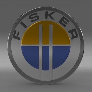 Fisker Logo 3D Model - FlatPyramid