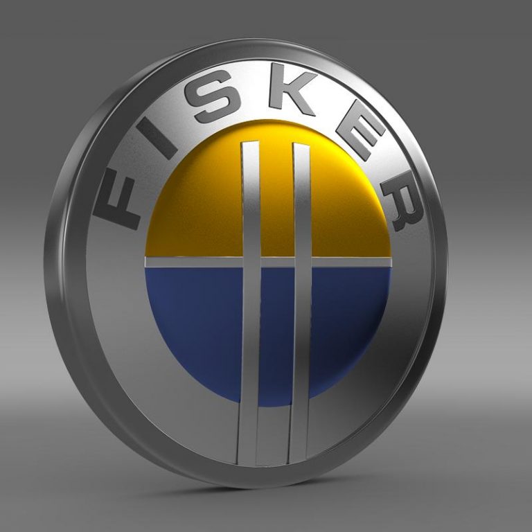 Fisker Logo 3D Model - FlatPyramid