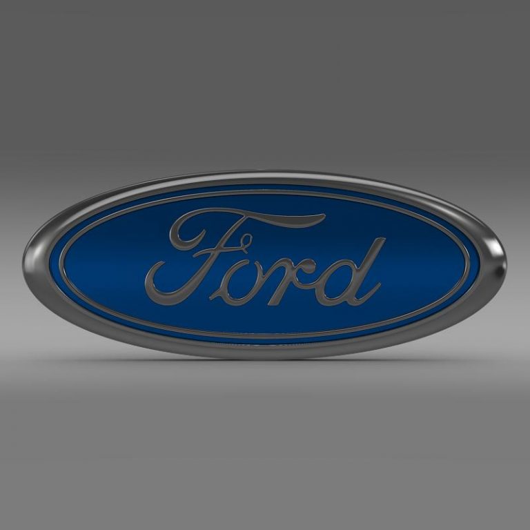 Ford Logo 3D Model - FlatPyramid