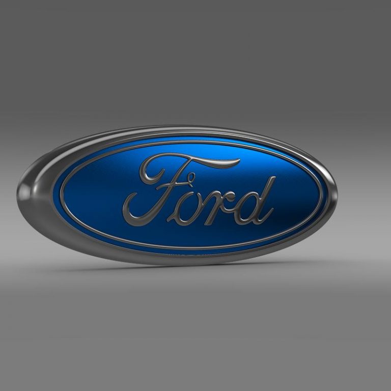 Ford Logo 3D Model - FlatPyramid