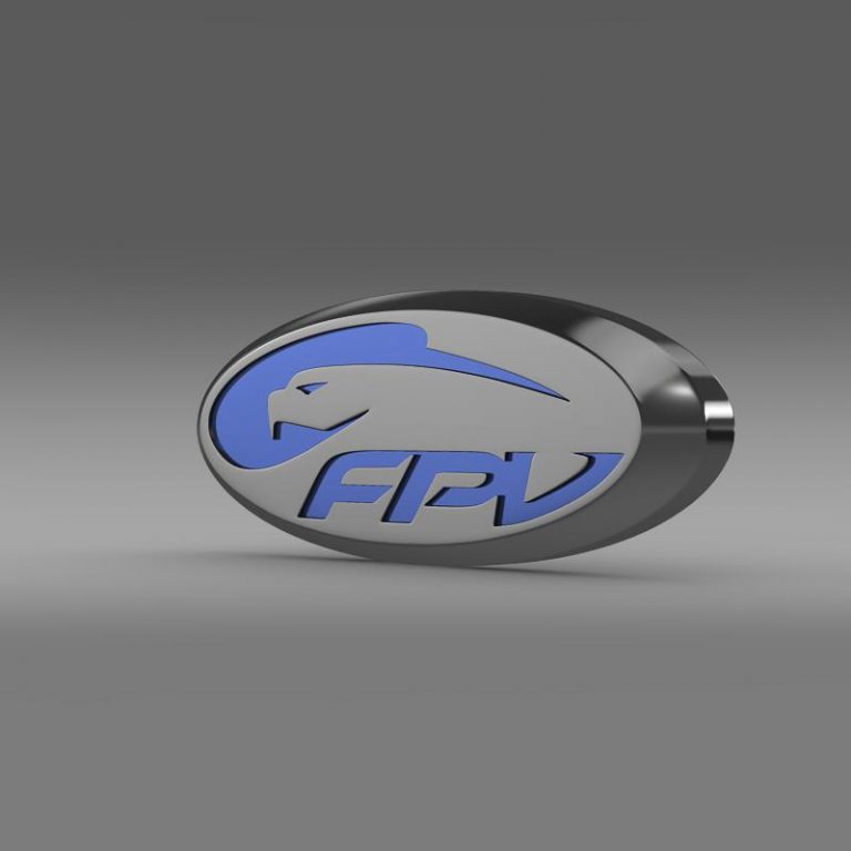 Ford Performance Vehicles logo 3D Model - FlatPyramid