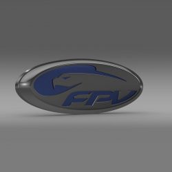 Ford Performance Vehicles logo 3D Model - FlatPyramid