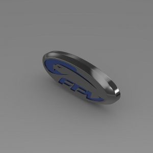 Ford Performance Vehicles logo 3D Model - FlatPyramid