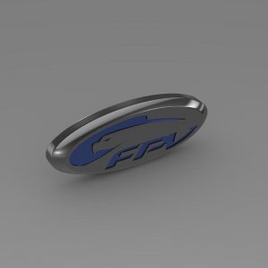 Ford Performance Vehicles logo 3D Model - FlatPyramid