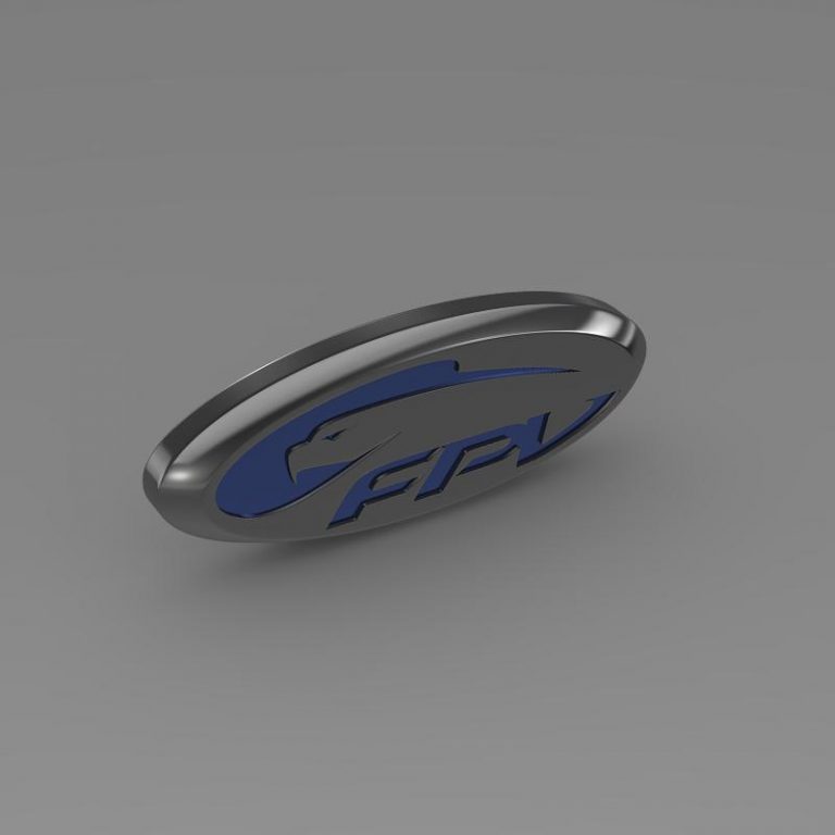 Ford Performance Vehicles logo 3D Model - FlatPyramid