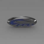 Ford Performance Vehicles logo 3D Model - FlatPyramid