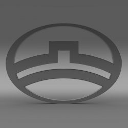 Great Wall Logo 3D Model - FlatPyramid