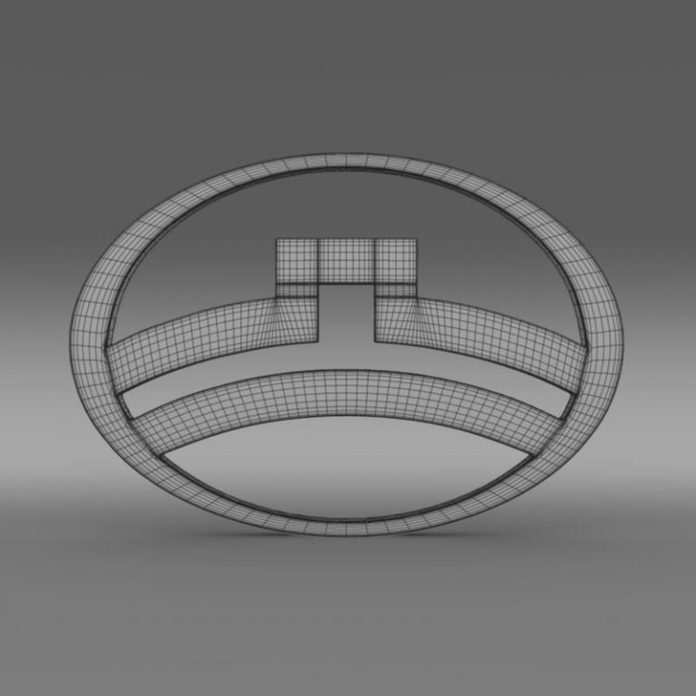 Great Wall Logo 3D Model - FlatPyramid