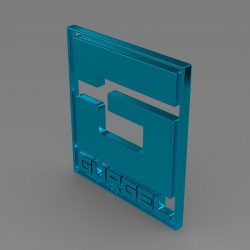 Gurgel Logo 3D Model - FlatPyramid