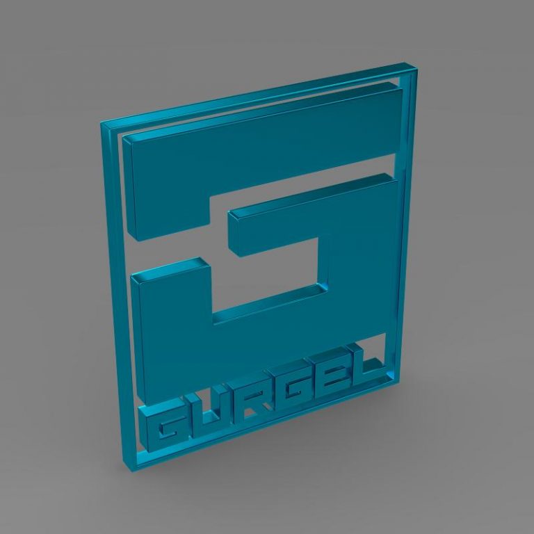 Gurgel Logo 3D Model - FlatPyramid
