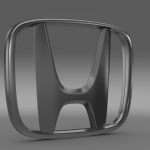 Honda Logo v1 3D Model - FlatPyramid
