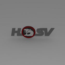 HSV Logo 3D Model - FlatPyramid