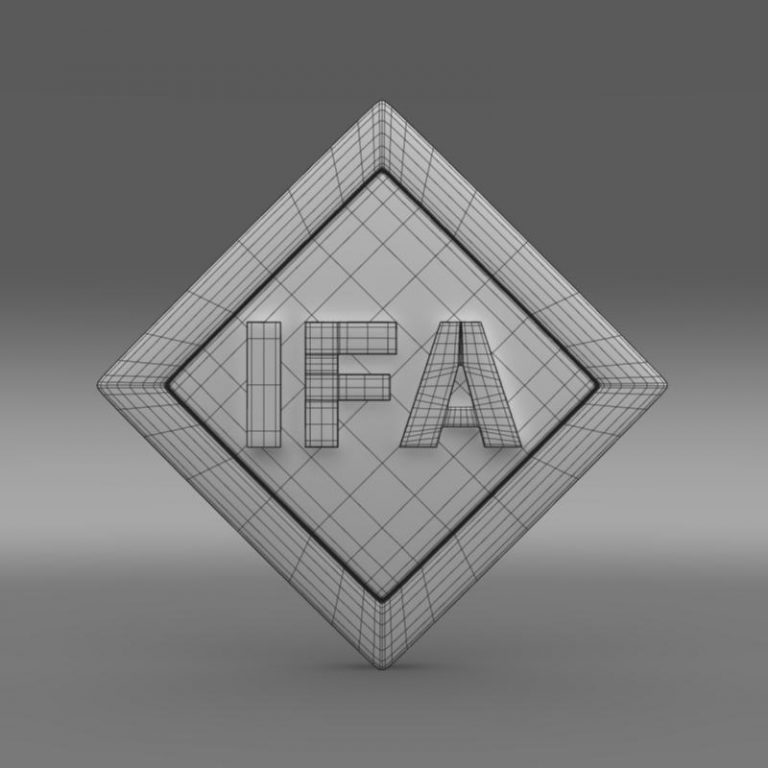 Ifa Logo 3D Model - FlatPyramid