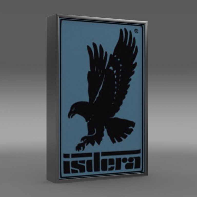Isdera Logo 3D Model - FlatPyramid