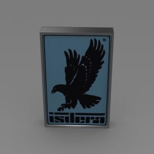 Isdera Logo 3D Model - FlatPyramid