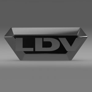 LDV Logo 3D Model - FlatPyramid
