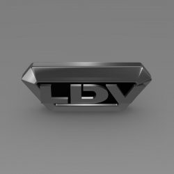 LDV Logo 3D Model - FlatPyramid