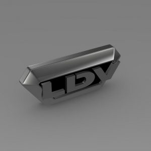 LDV Logo 3D Model - FlatPyramid