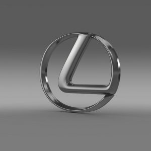 Lexus Logo 3D Model - FlatPyramid