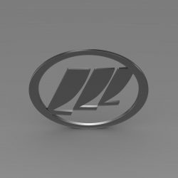 Lifan Logo 3D Model - FlatPyramid