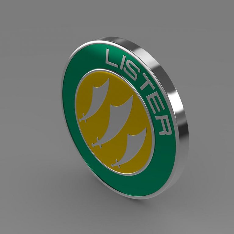 Lister Logo 3D Model - FlatPyramid
