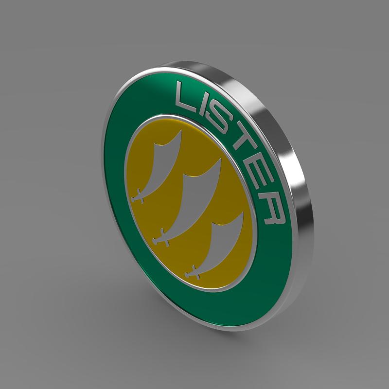 Lister Logo 3D Model – Buy Lister Logo 3D Model | FlatPyramid